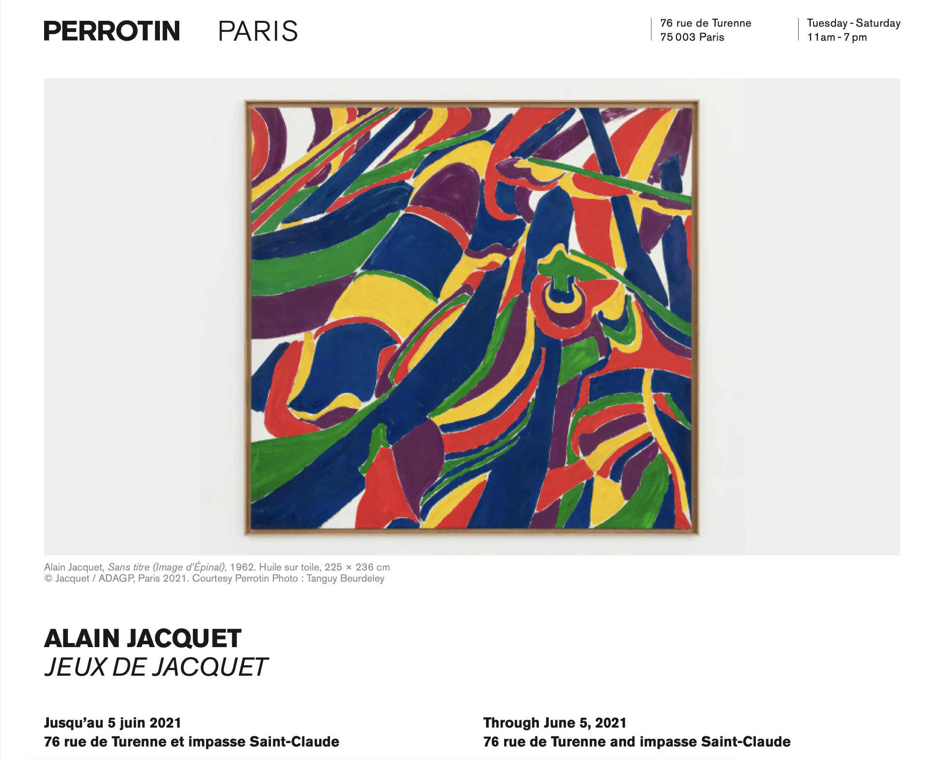 EXPOSITIONS – Alain Jacquet